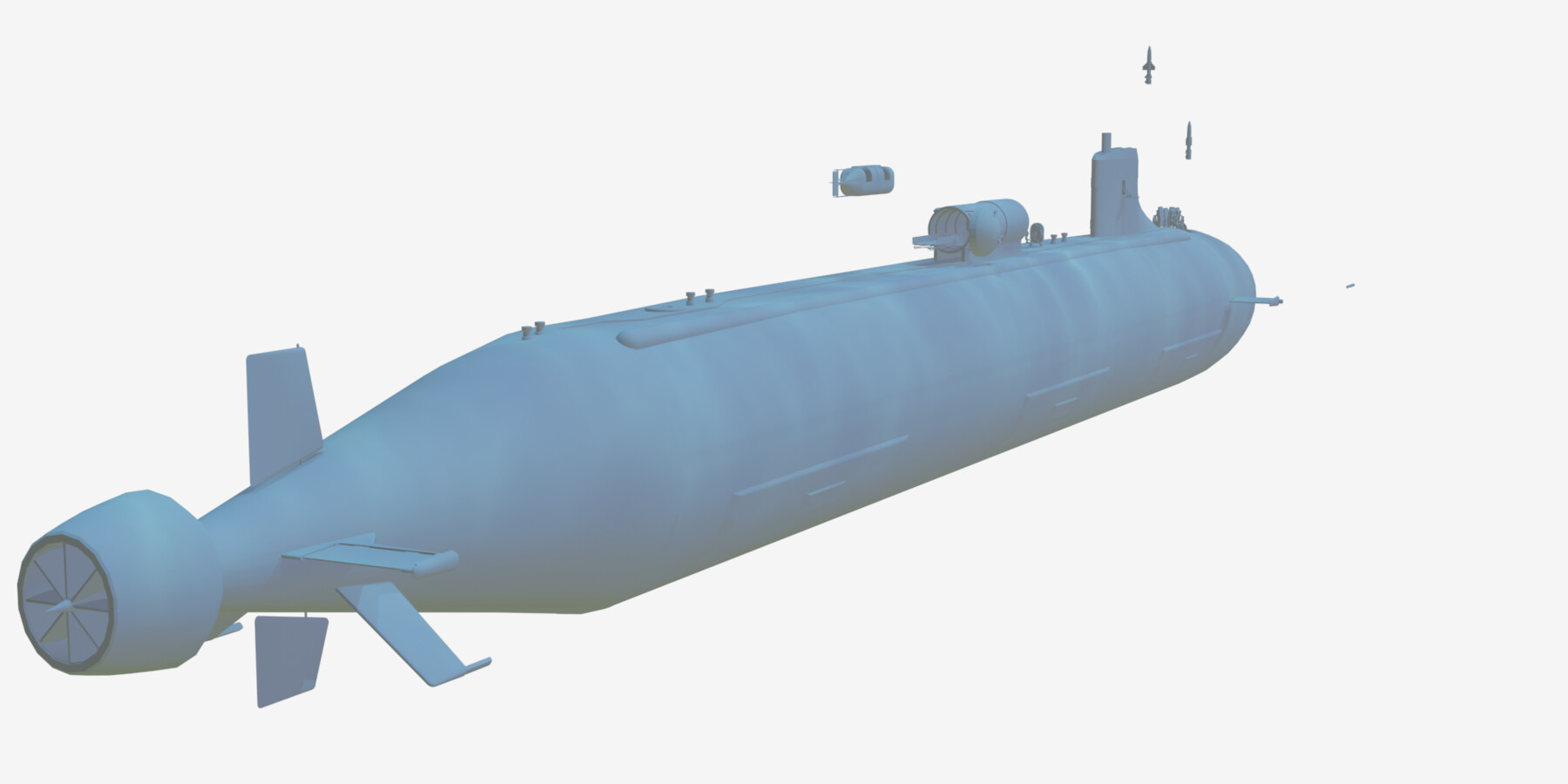 ArtStation - Virginia class 3d model | Resources