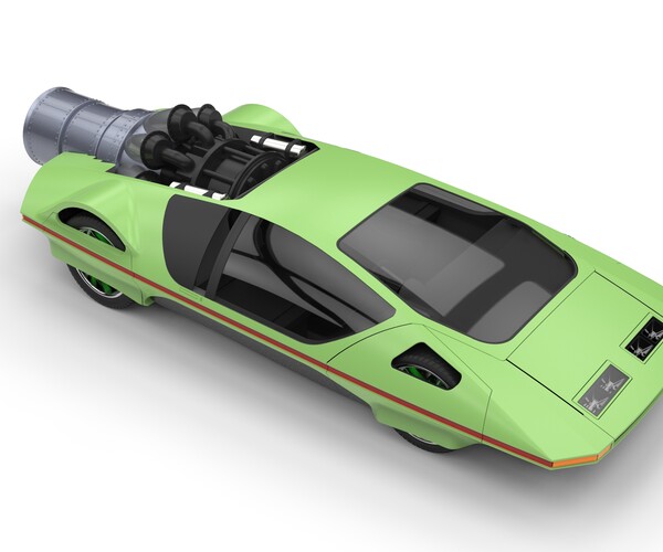 ArtStation - Jet concept car | Resources