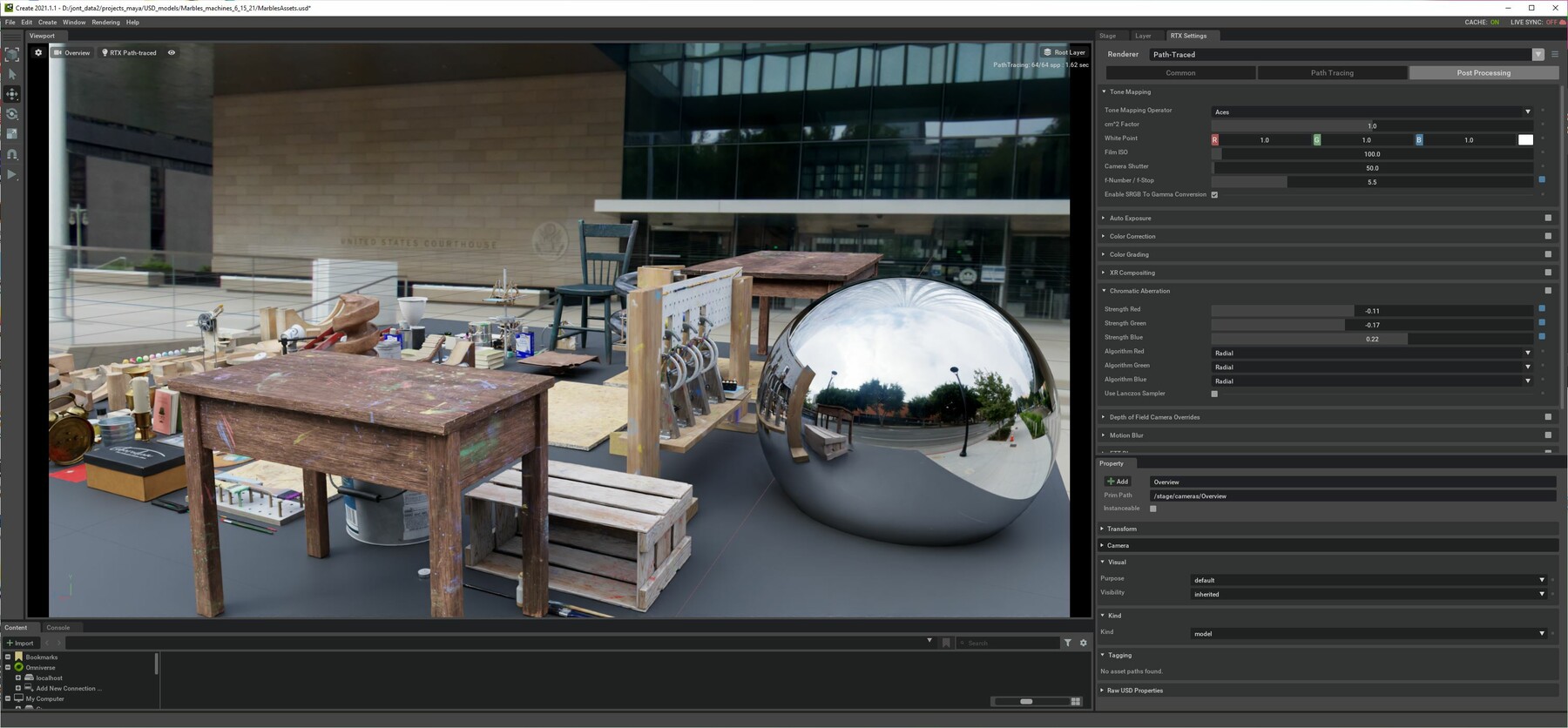 ArtStation - HDR 360 Panorama - DTLA - 22 United States Courthouse ...