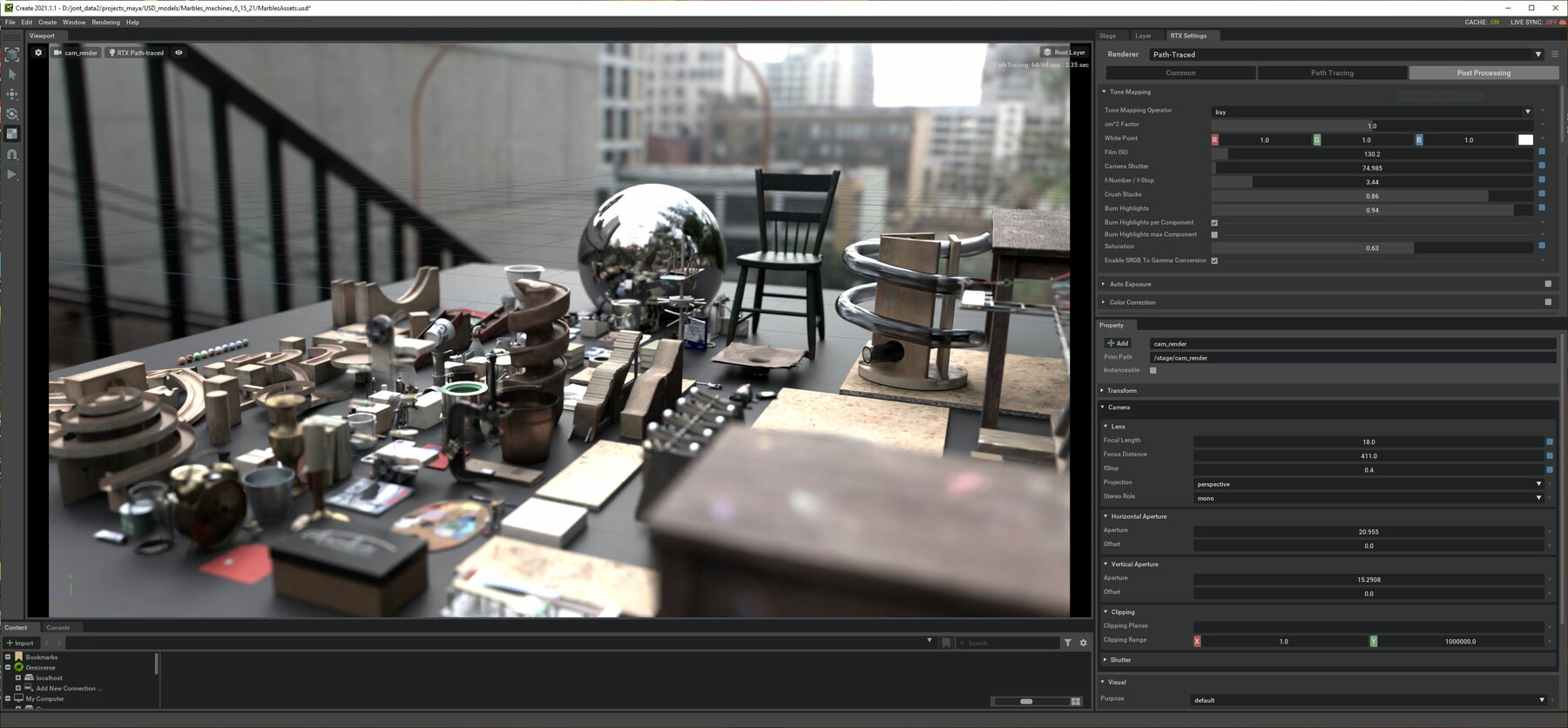 ArtStation - HDR 360 Panorama - DTLA - 22 United States Courthouse ...
