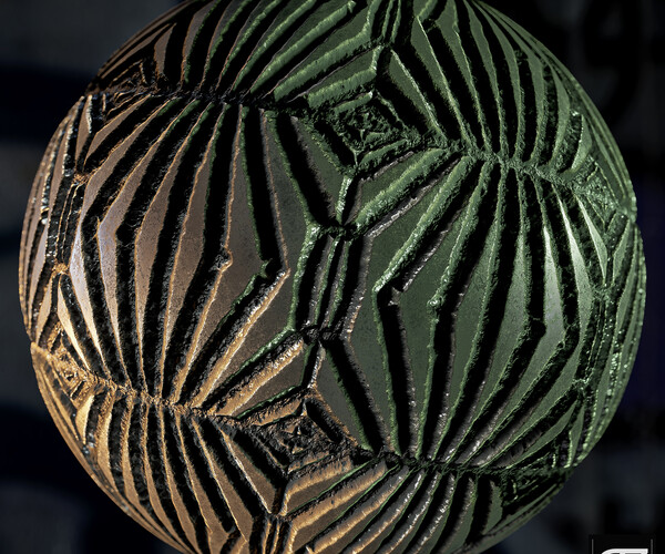 ArtStation - PBR - SCIFI ALIEN WALL, SPACESHIP, CAVERN - 4K MATERIAL ...