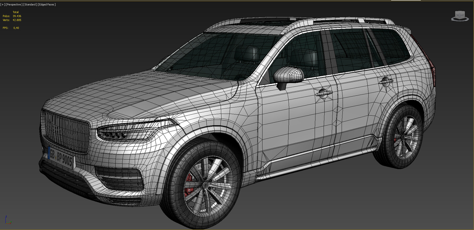 ArtStation - Lowpoly Volvo XC Game Ready Car Vehicle | Game Assets