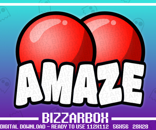 ArtStation - Twitch Emote Amaze Balls | Artworks