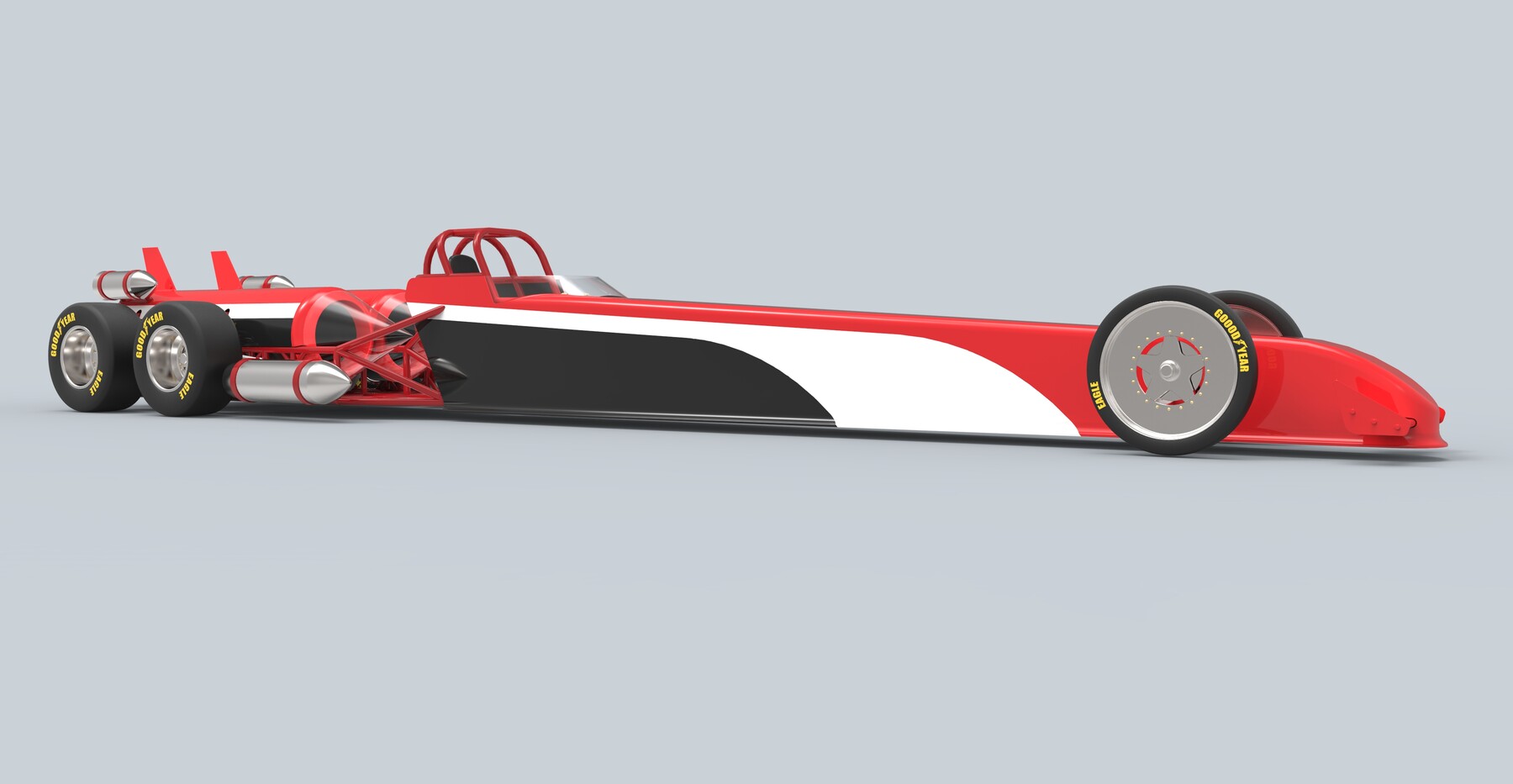 ArtStation - Twin-engined jet dragster | Resources