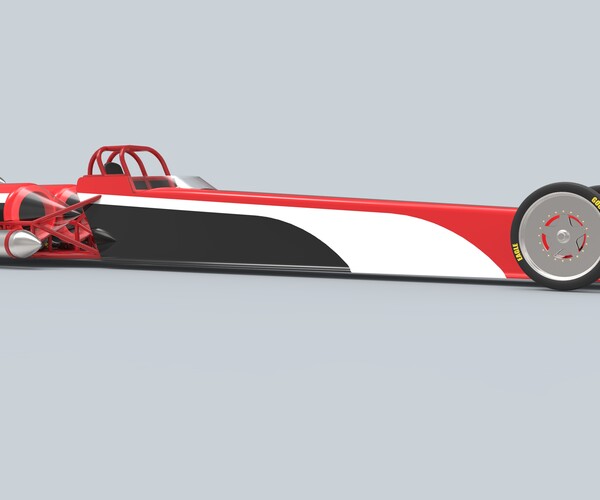 ArtStation - Twin-engined jet dragster | Resources