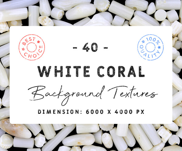 ArtStation - 40 White Coral Background Textures | Resources