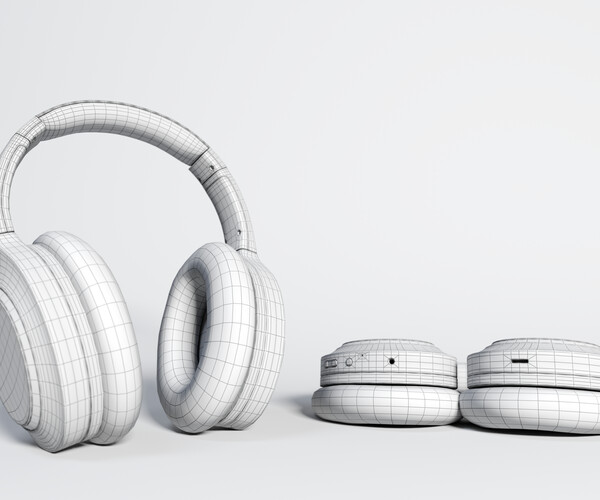 ArtStation - Headphones 3D model | Resources