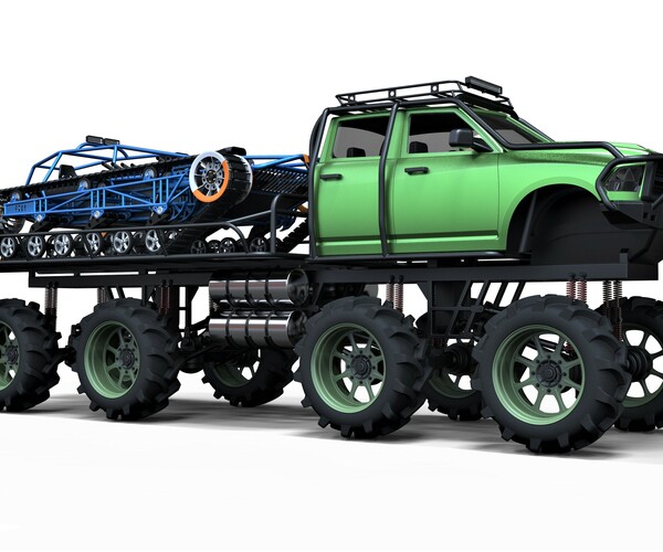 ArtStation - Super bogger with Concept tracked vehicle | Resources