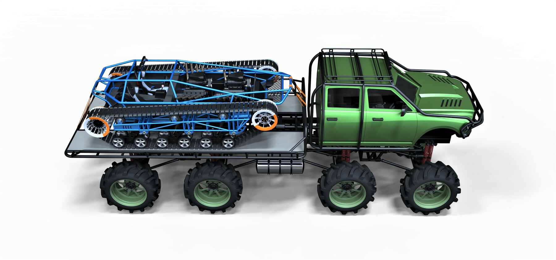 ArtStation - Super bogger with Concept tracked vehicle | Resources