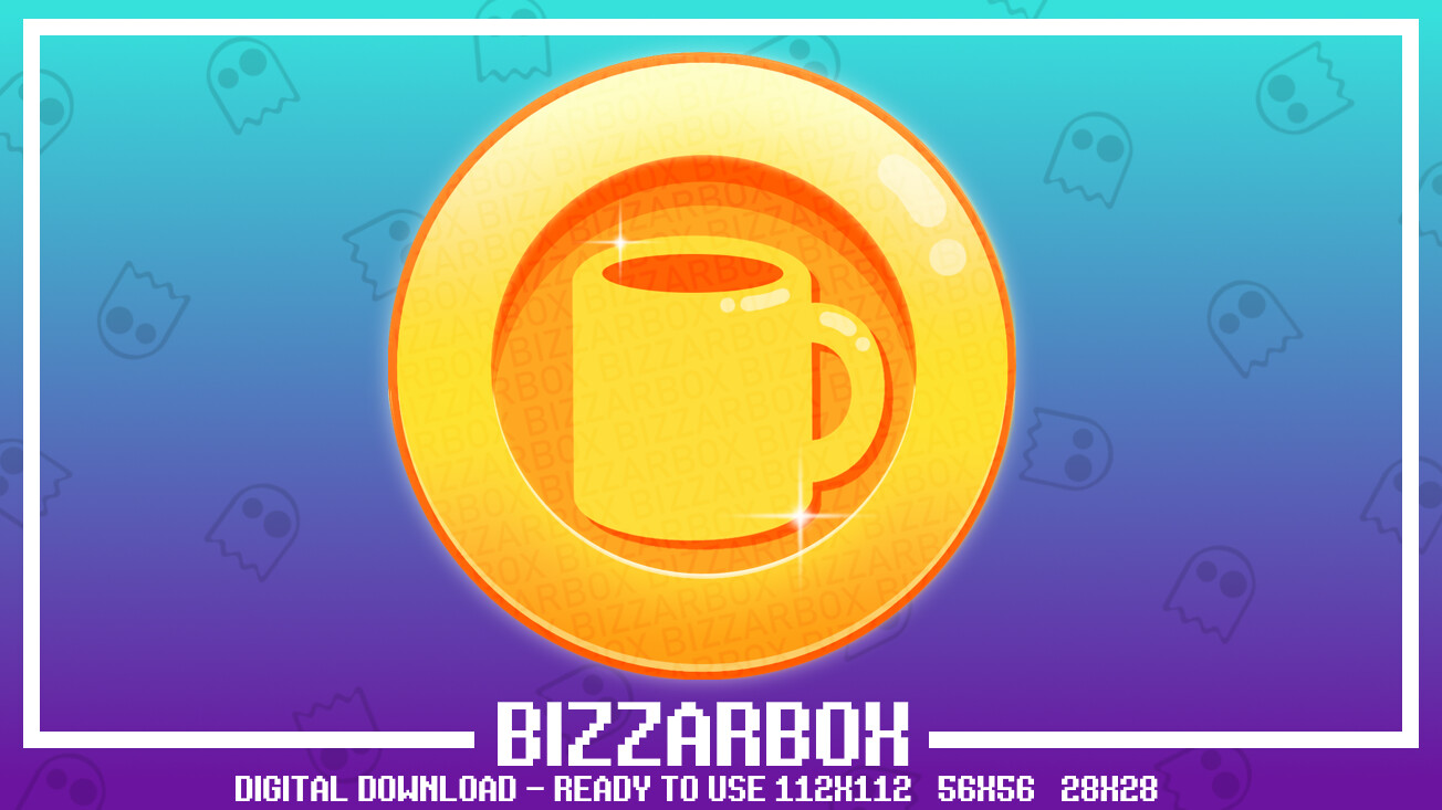 ArtStation - Twitch Channel Point Emote: Mug Coin | Artworks