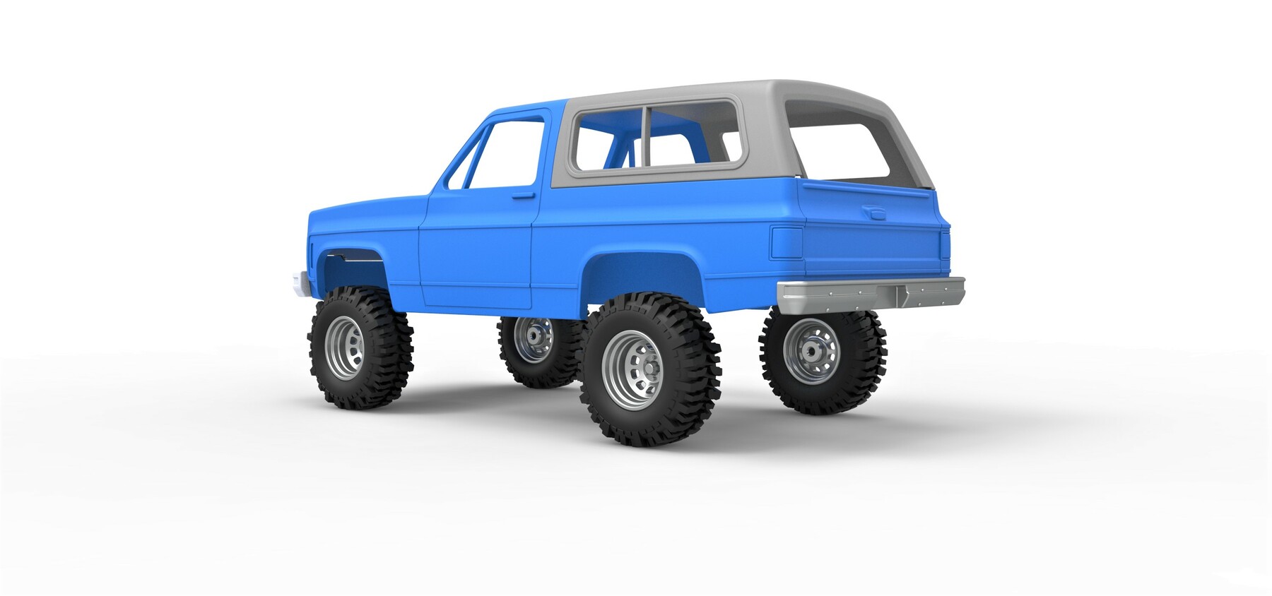 ArtStation - Diecast shell and wheels Chevrolet Blazer K5 1978 Scale 1: ...