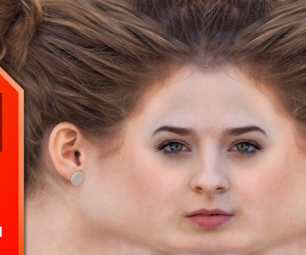 ArtStation - Female High Res Head Texture 223 | Game Assets