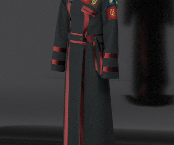 ArtStation - Anime military outfit | Resources