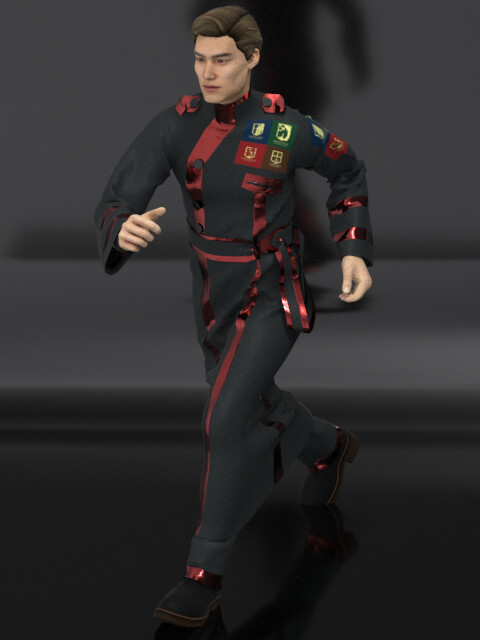 ArtStation - Anime military outfit | Resources