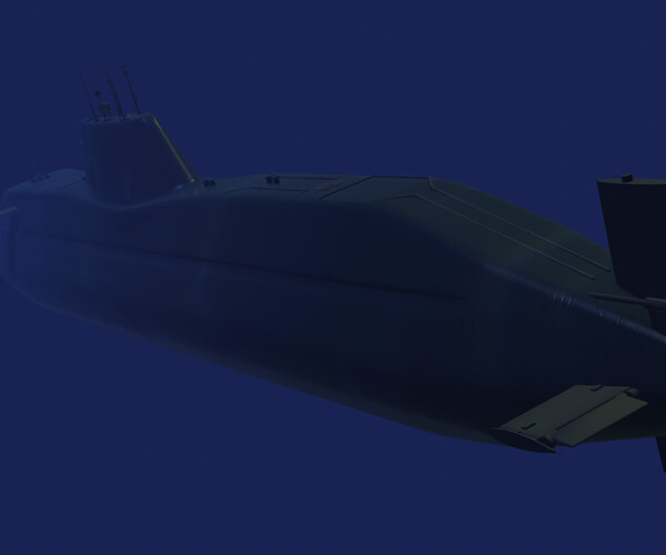 ArtStation - Astute class 3d model | Resources