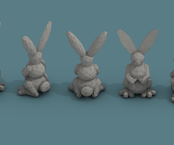 ArtStation - Low Poly Animal Isometric Icon Pack 05 | Game Assets