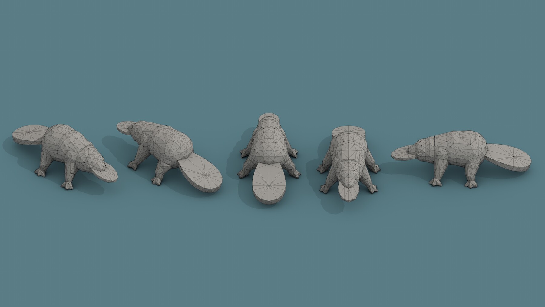 ArtStation - Low Poly Animal Isometric Icon Pack 05 | Game Assets