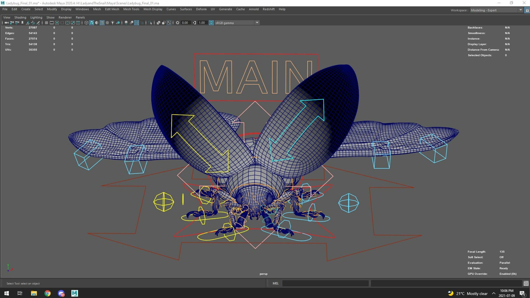 ArtStation - Hyper Realistic Ladybug Rig | Resources