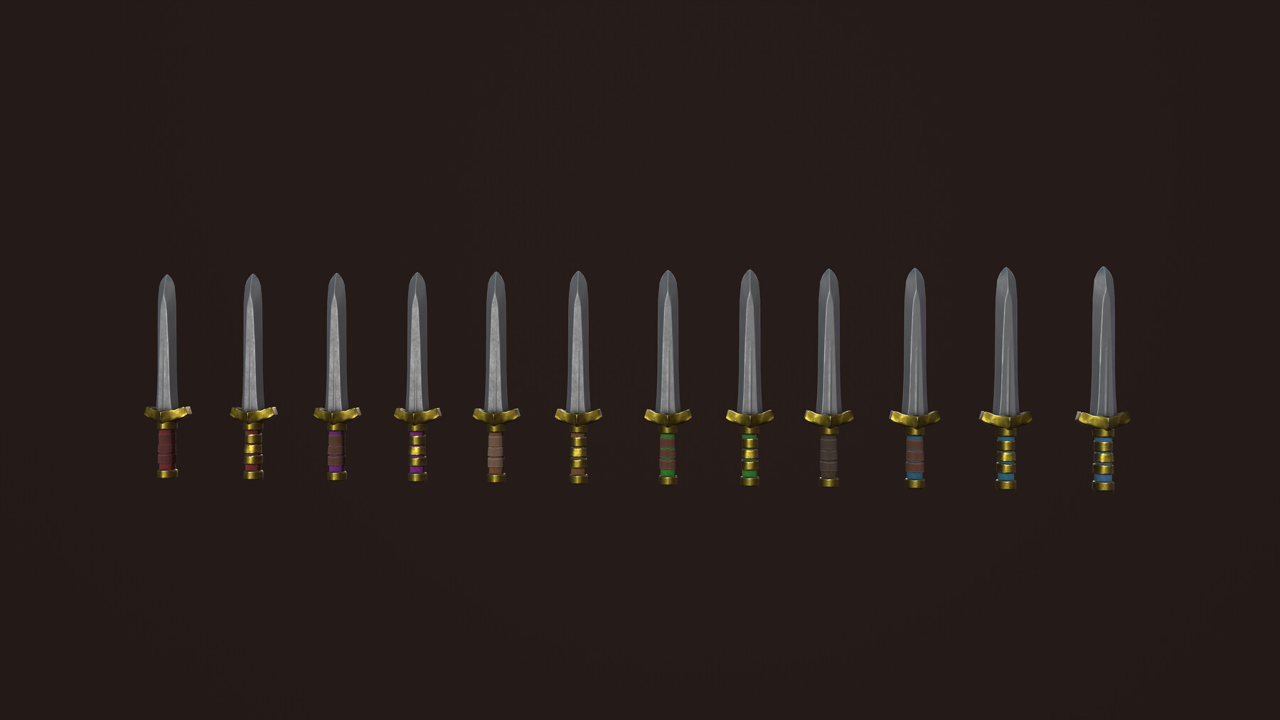 ArtStation - Stylized PBR Little Sword Pack - V2 - Compatible with ...