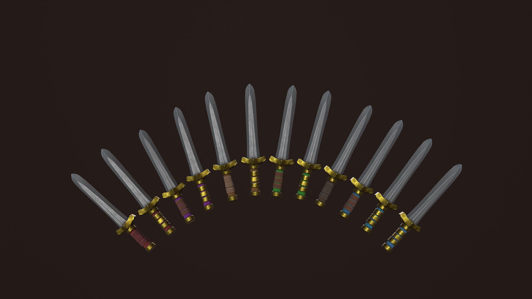 ArtStation - Stylized PBR Little Sword Pack - V2 - Compatible with ...