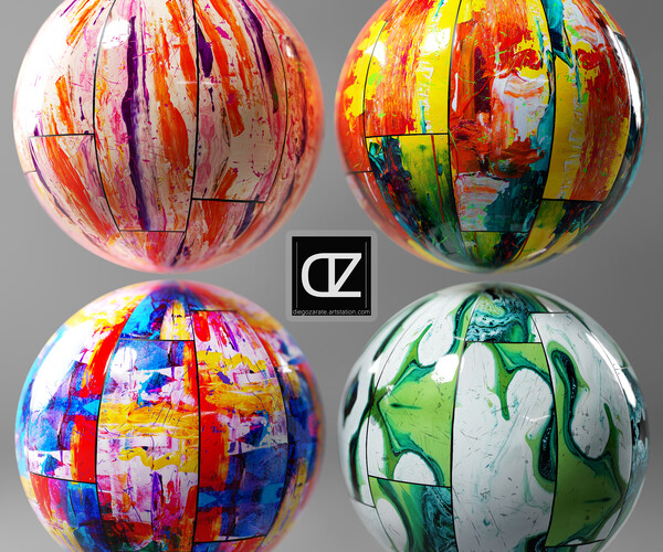 ArtStation - PBR - MODERN PANELS 4K | Game Assets