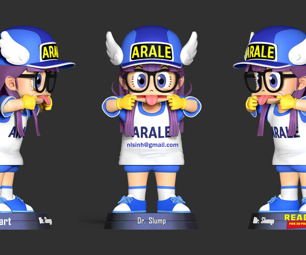 ArtStation - Naughty Arale Norimaki | Resources