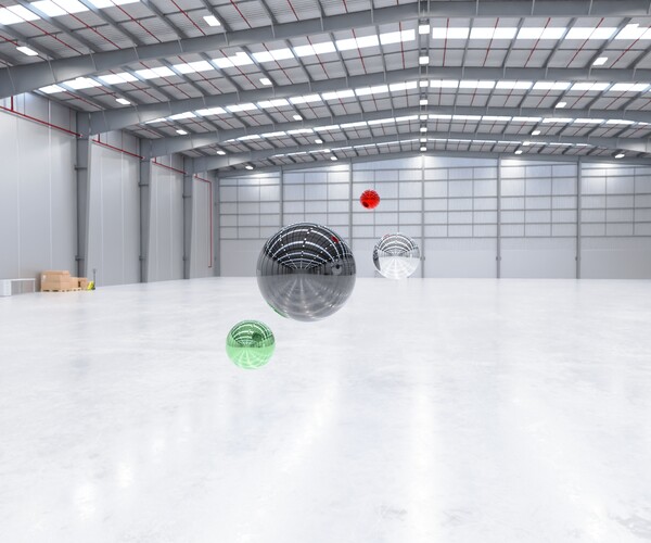 ArtStation - HDRI - Industrial Warehouse Interior 13 - 8192x4096 ...