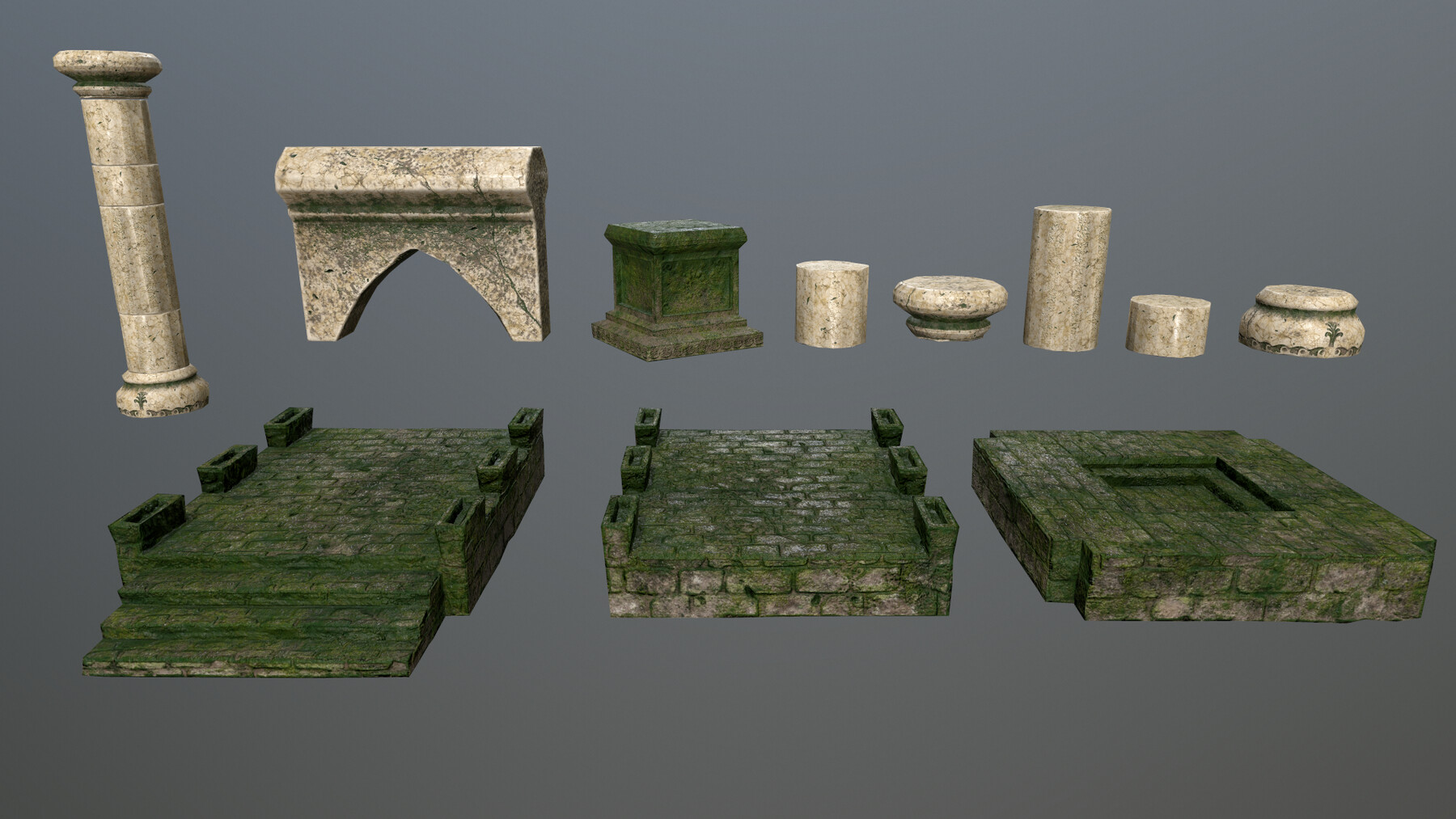 ArtStation - Altar Set | Game Assets