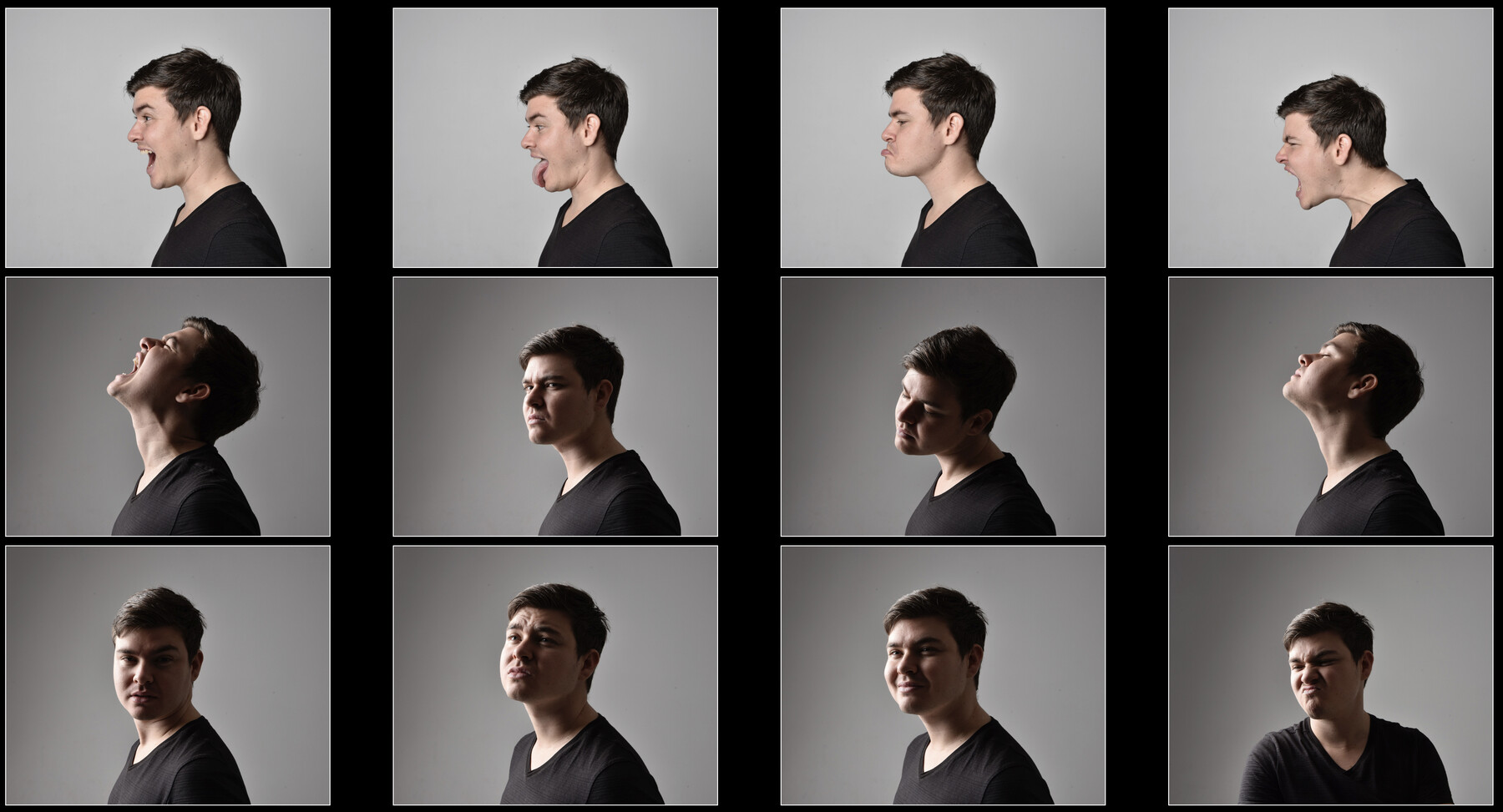 ArtStation - x120 Facial Expressions with Jarryd - Reference Pack ...