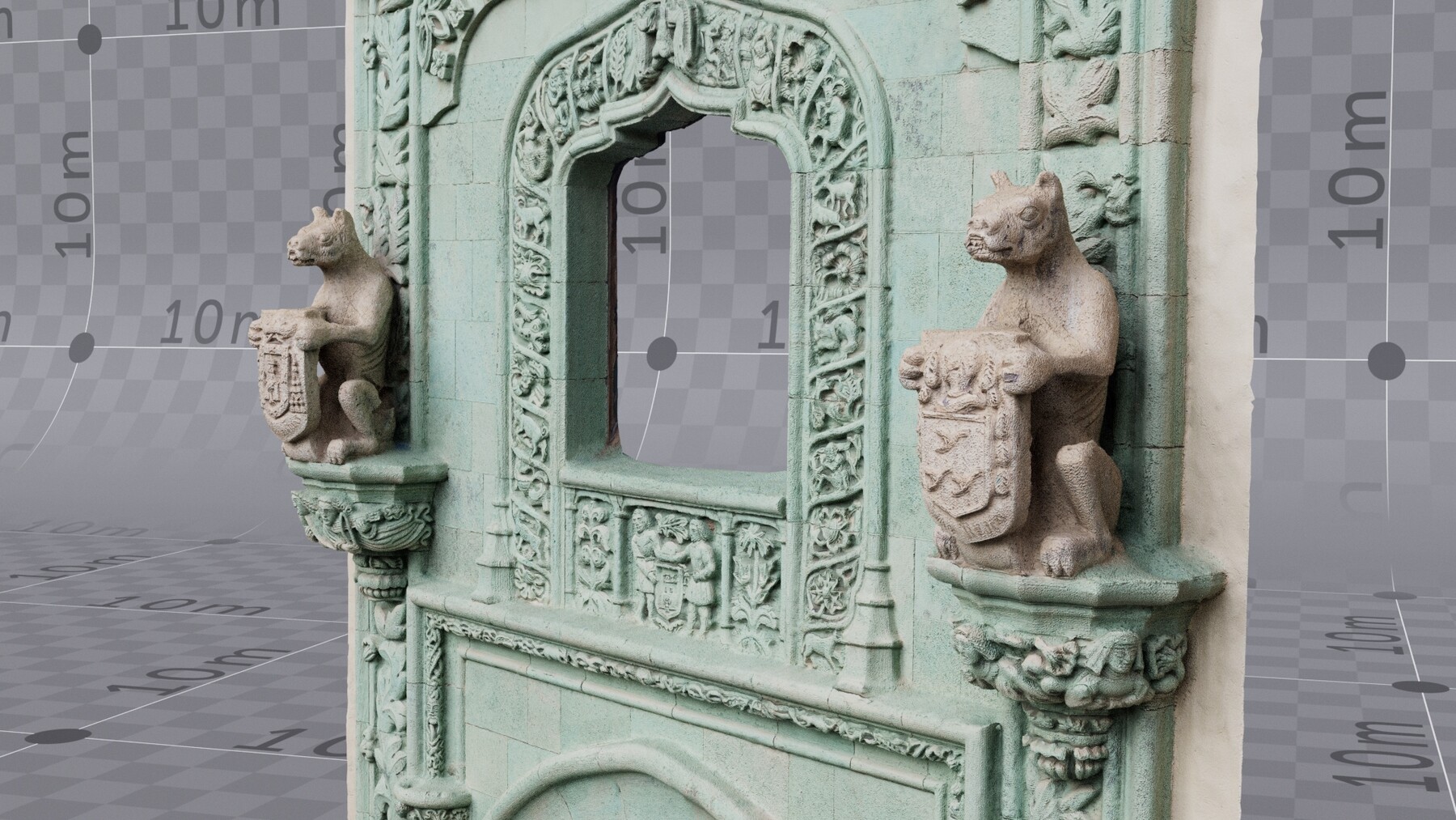 ArtStation - PALACE ENTRANCE scanned asset, high quality, render ready ...