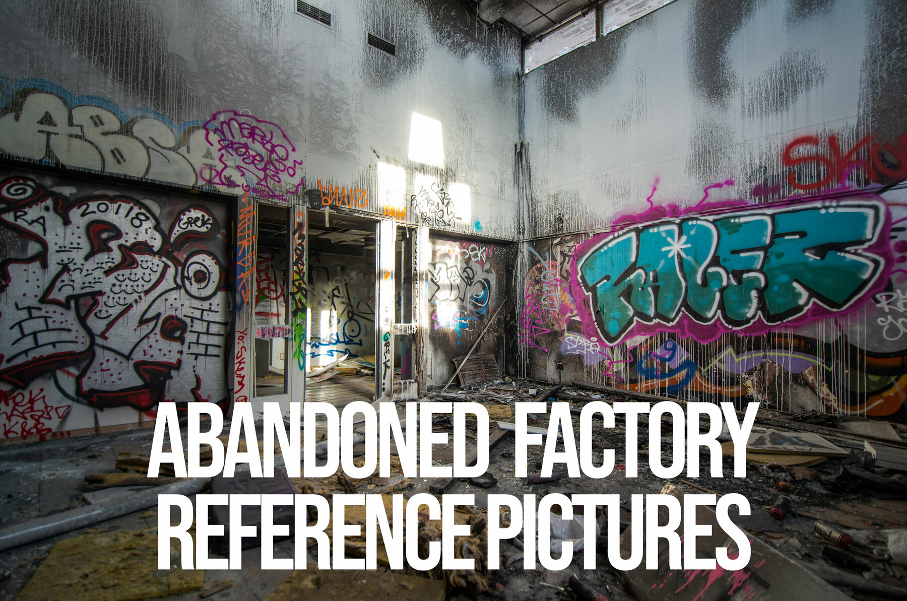 ArtStation - Abandoned Large Factory Buildings Reference Pictures 100 ...