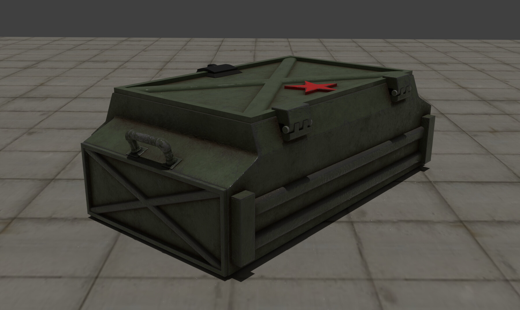 ArtStation - Dasvidania tovarich (Low-poly 3D model) | Resources