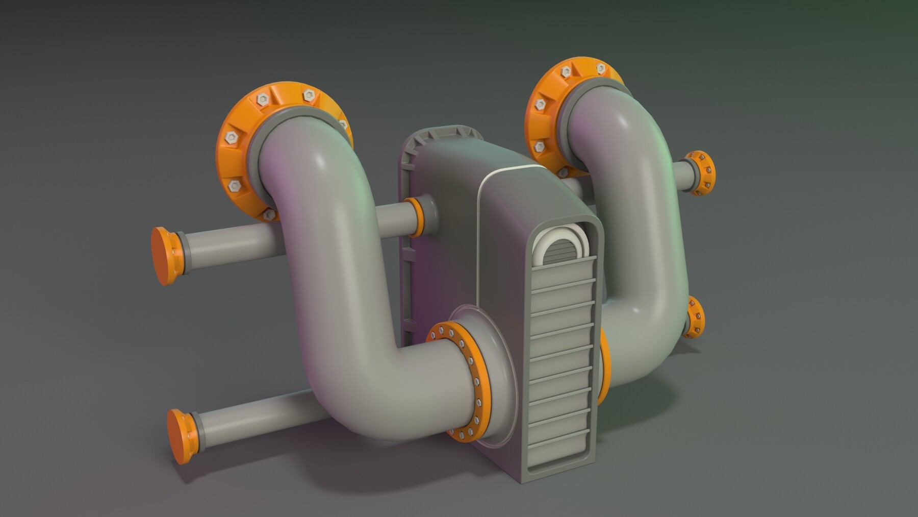 ArtStation - Wall Tube Mechanism Props 1 - 20 pieces | Resources