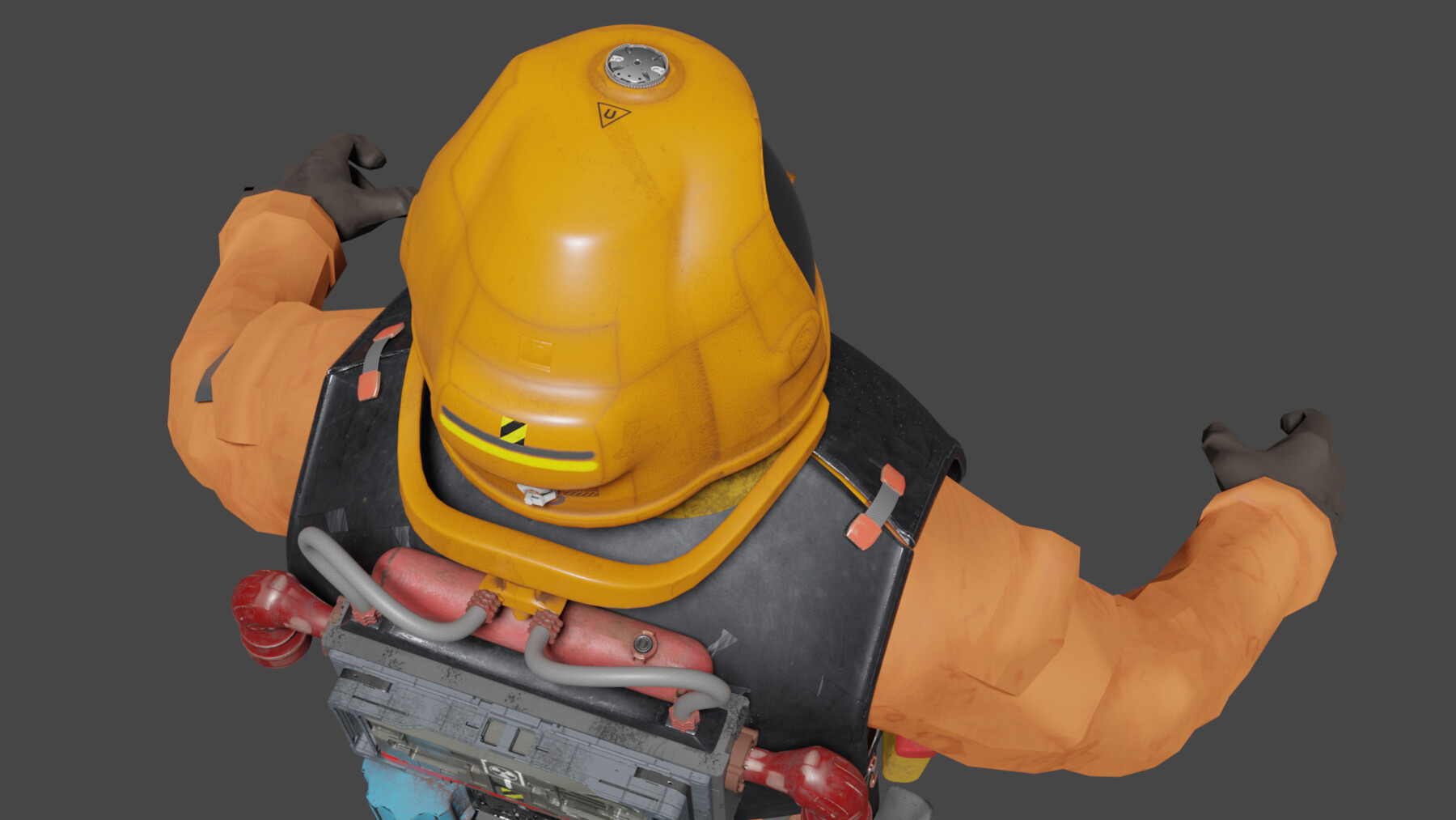 ArtStation - Space miner suit 3D model | Resources