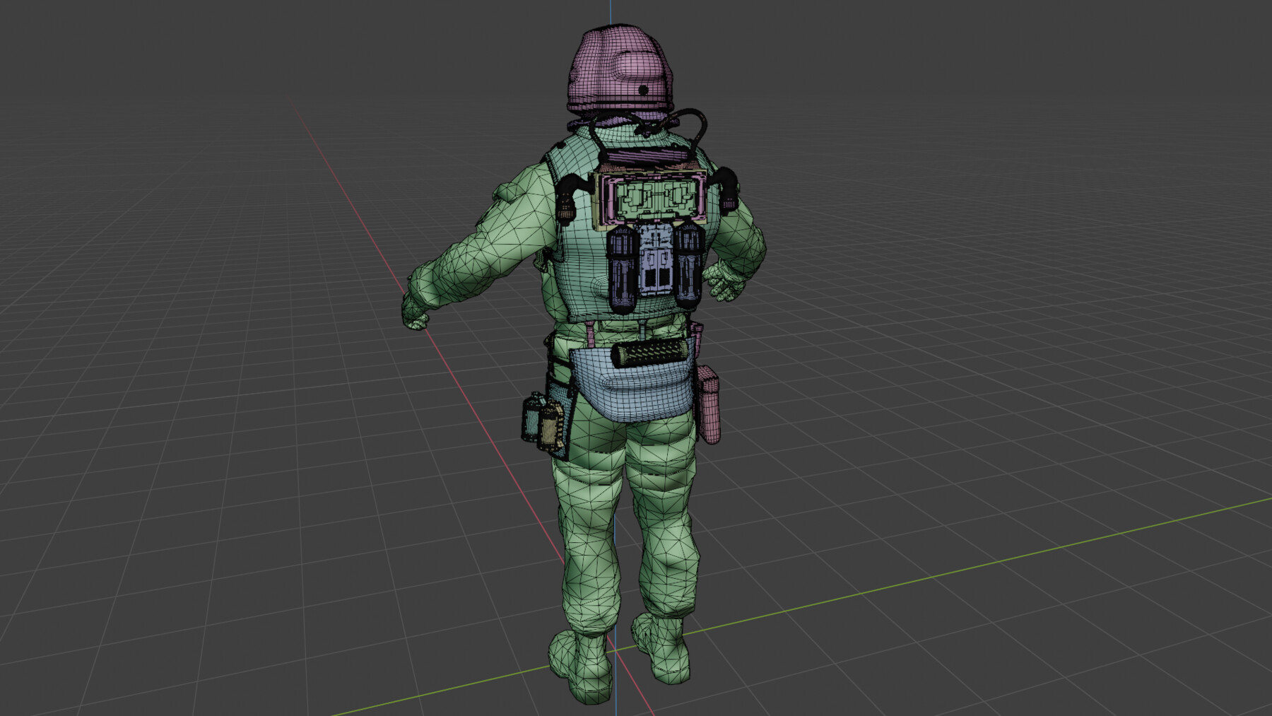 ArtStation - Space miner suit 3D model | Resources