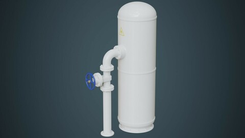 ArtStation - Indoor Gas Storage 1A | Game Assets