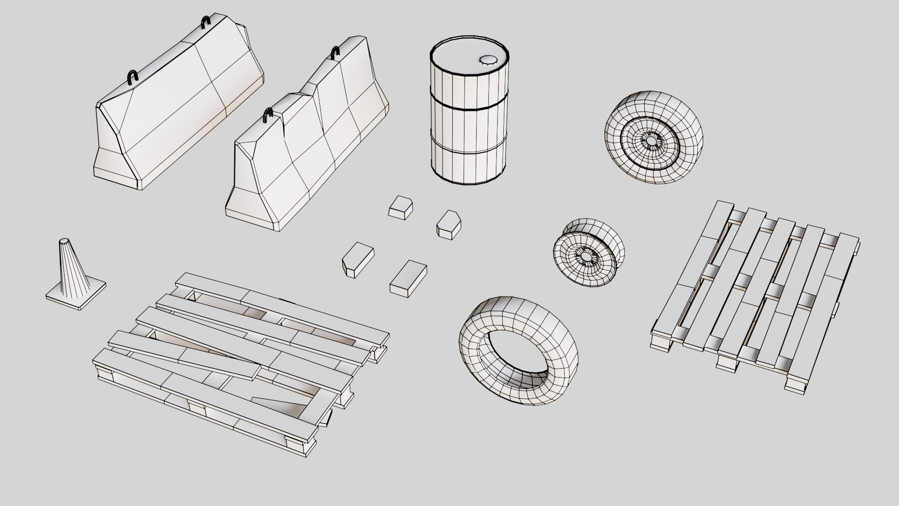 ArtStation - Garbage pack | Game Assets