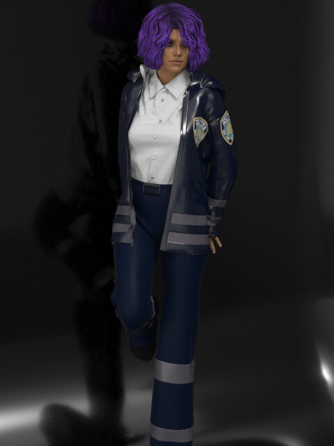 ArtStation - N.Y.PD outfit | Resources