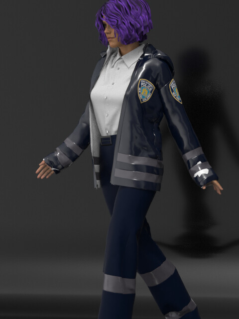ArtStation - N.Y.PD outfit | Resources