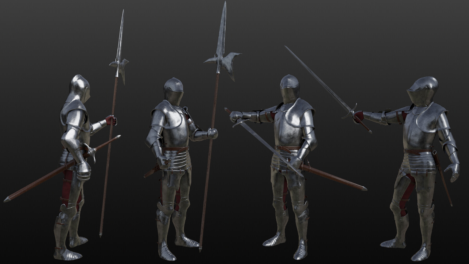 ArtStation - Knight Poses - Over 1000 Reference Images (turnaround ...
