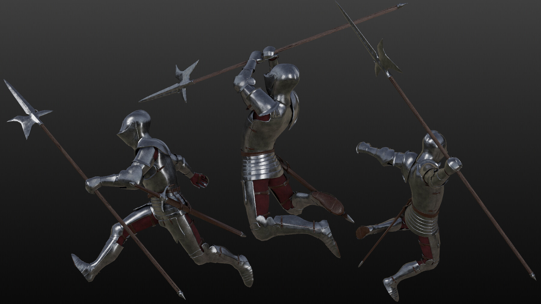 ArtStation - Knight Poses - Over 1000 Reference Images (turnaround ...