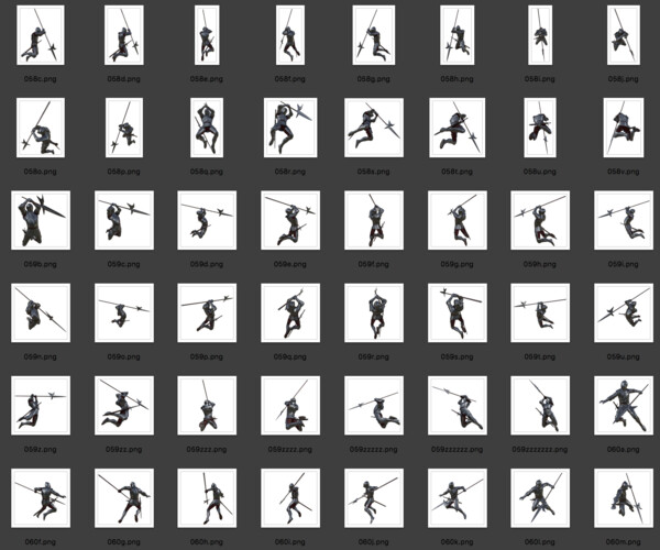 ArtStation - Knight Poses - Over 1000 Reference Images (turnaround ...