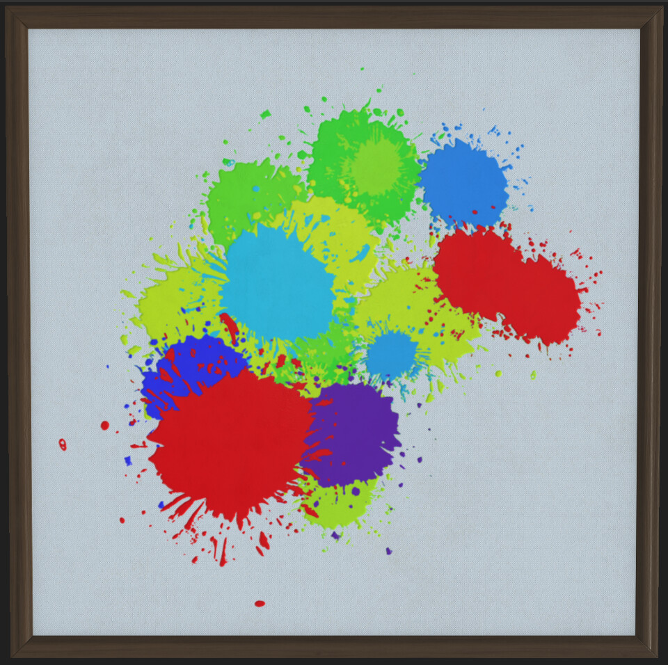 ArtStation - Various Splatter Generators/Textures | Game Assets