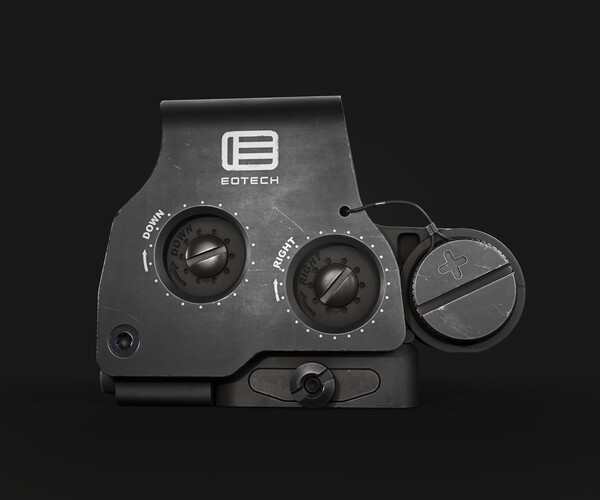 ArtStation - EOTech EXPS3 Holographic Sight | Game Assets