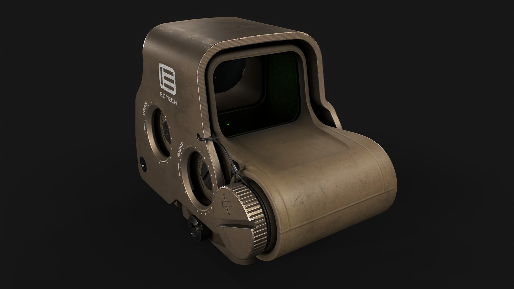 ArtStation - EOTech EXPS3 Holographic Sight | Game Assets