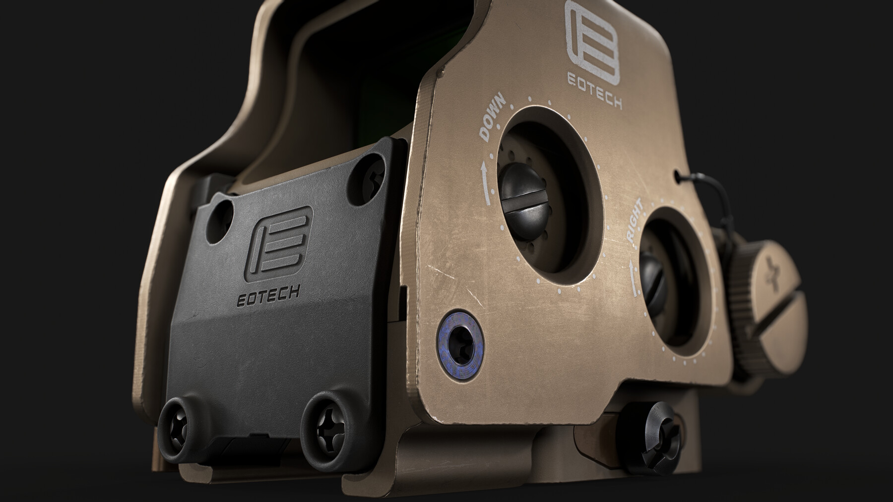 ArtStation - EOTech EXPS3 Holographic Sight | Game Assets