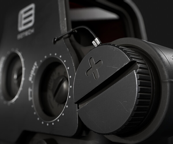 ArtStation - EOTech EXPS3 Holographic Sight | Game Assets