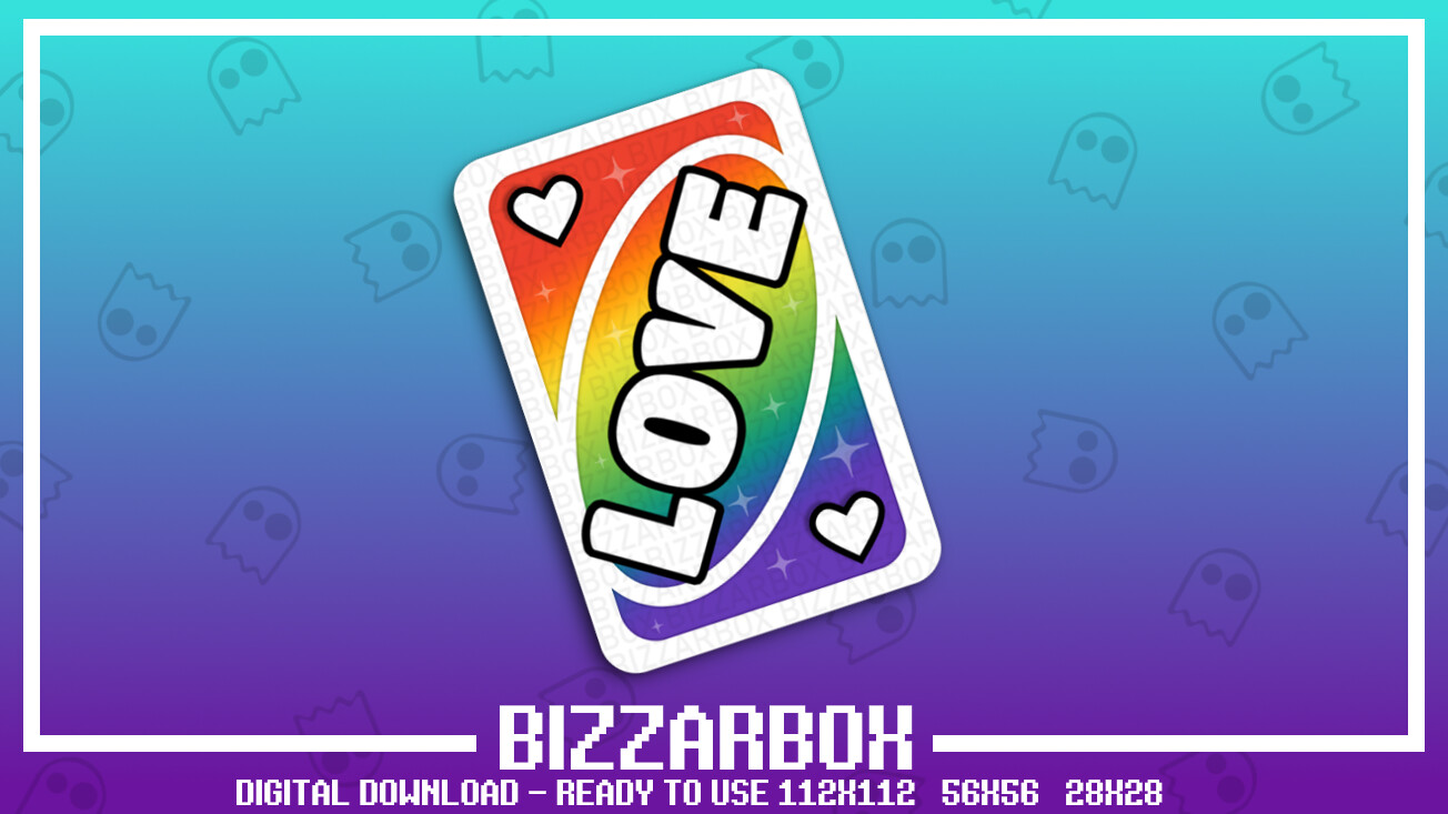 ArtStation - Twitch Emote: Love Card | Artworks