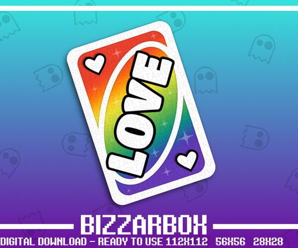 ArtStation - Twitch Emote: Love Card | Artworks