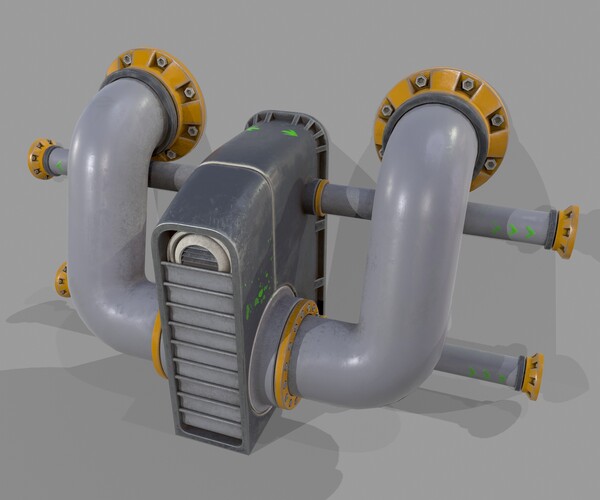 ArtStation - Prosp 1 from Wall Tube Mechanism Props | Resources